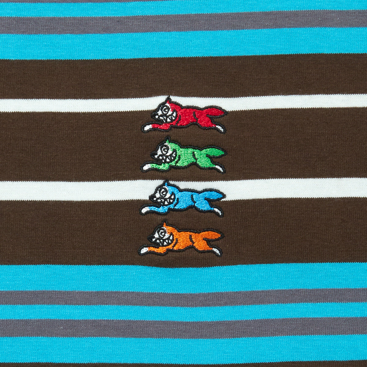 Embroidered Logo Multi Border T-Shirt – BILLIONAIRE BOYS CLUB ...